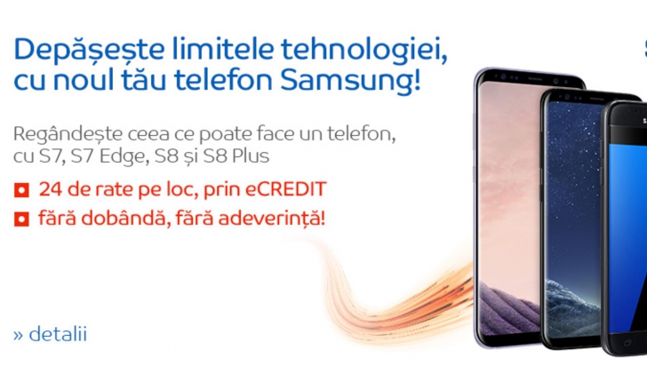 eMAG – Telefoanele Samsung au reduceri de 20%. Ofertele se epuizeaza rapid