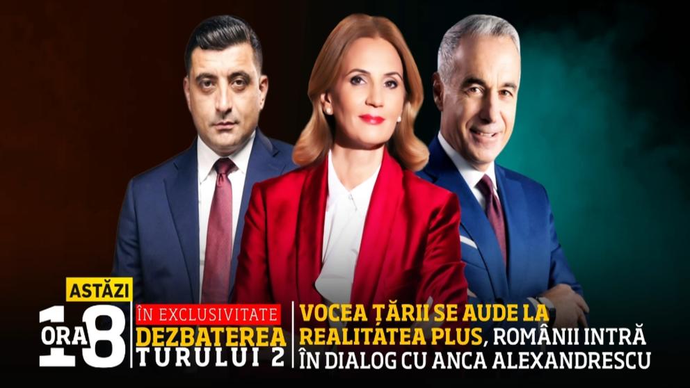 Anca Alexandrescu, ediție specială la ora 18.00. Vocea Poporului se aude la Realitatea PLUS ...