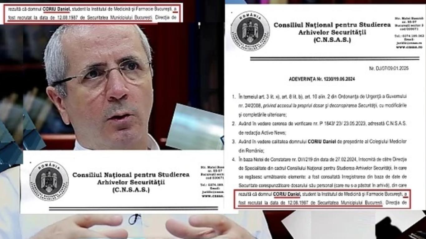 Un al doilea caz Marian Enache. Daniel Coriu, președintele Colegiului ...