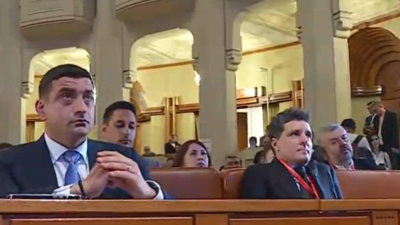 George Simion și Nicușor Dan, față în față pentru prima dată. Simion: A spus contracandidatul ...